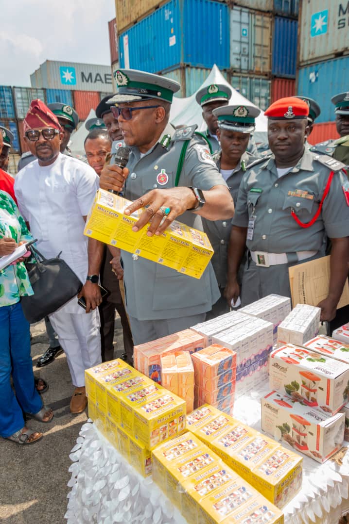 Onne Customs Command Surpasses 2024 Revenue Target, Breaks Record in Anti-Smuggling Operations ...