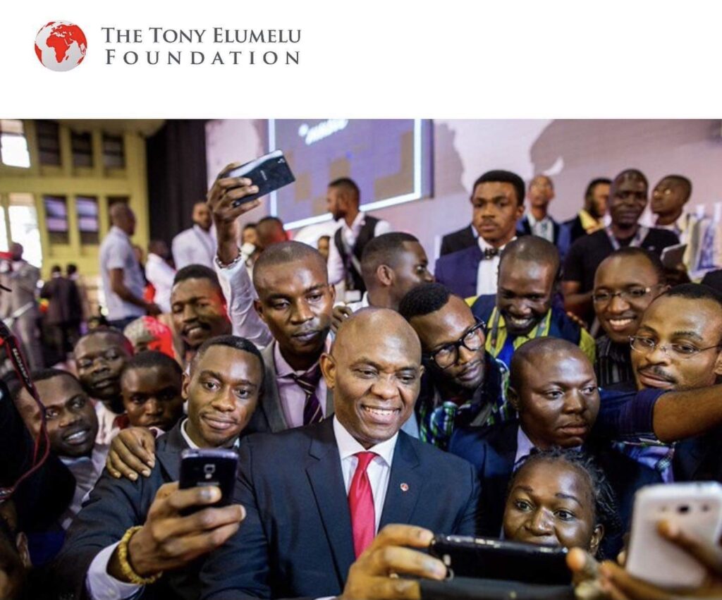 Tony Elumelu Foundation Opens Applications for 2025 Entrepreneurship ...